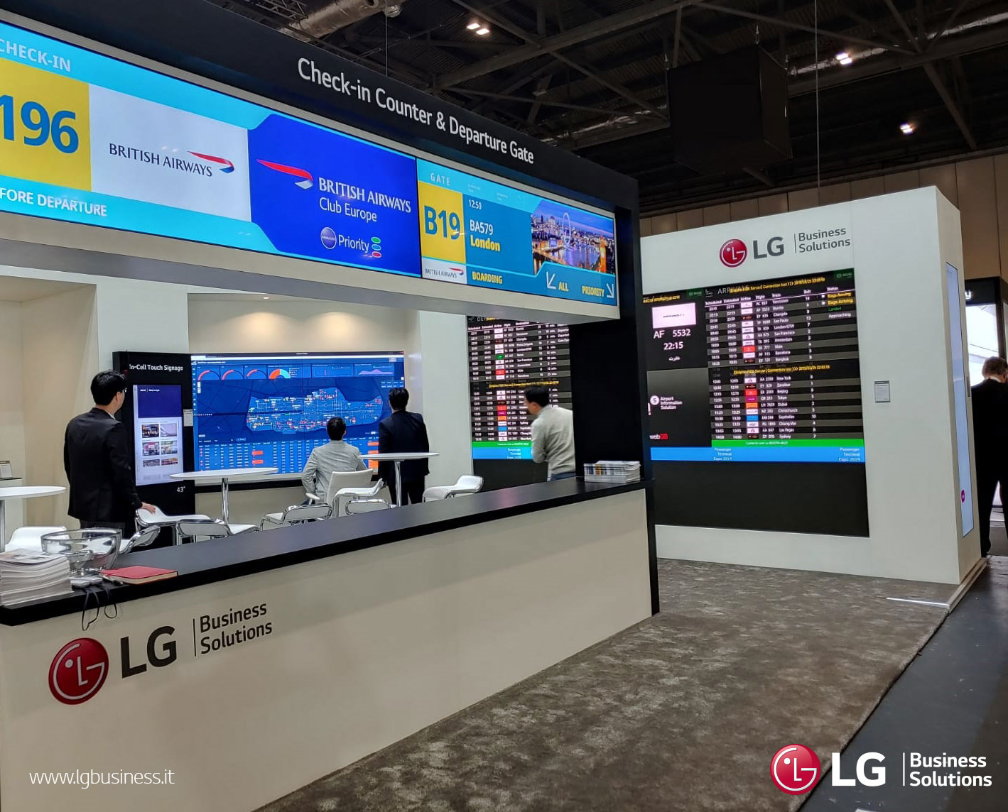 La tecnologia LG per gli aeroporti a Passenger Terminal EXPO 2019 - Top ...