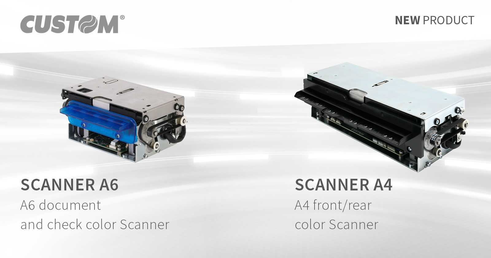 Da Custom due nuovi scanner industriali a colori - Top Trade