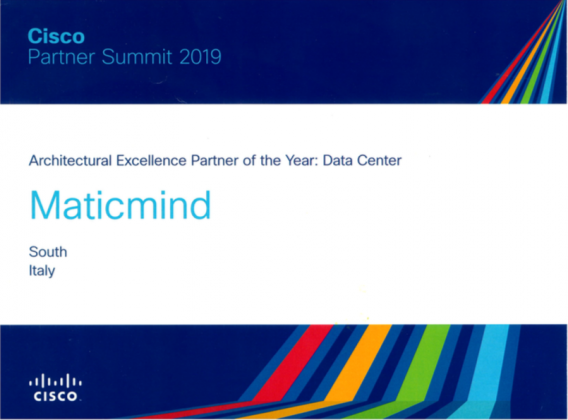 Cisco premial’eccellenza di Maticmind - Top Trade