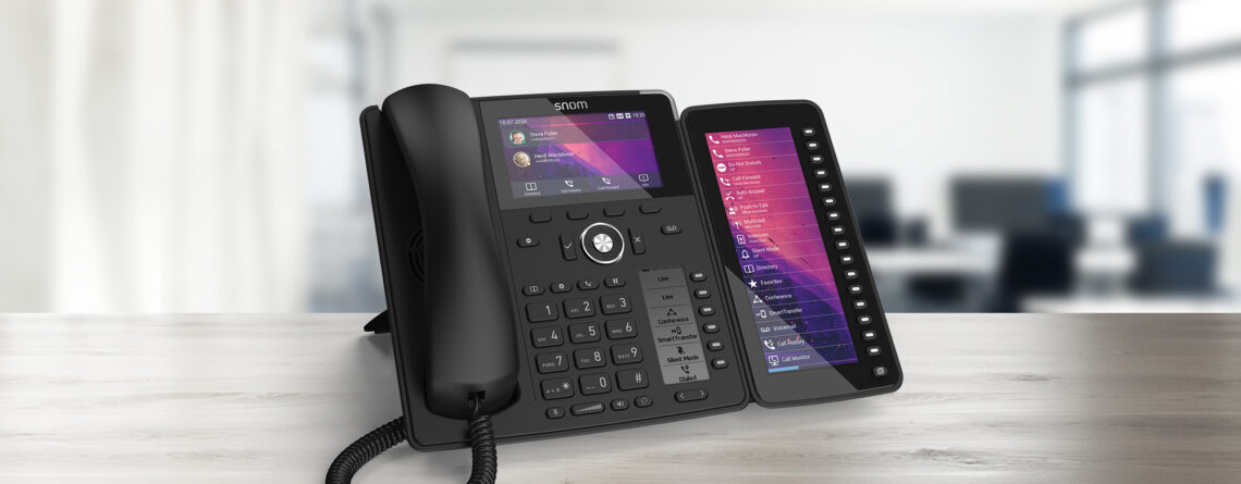 Snom D7C per comunicare con eleganza e semplicità - Top Trade