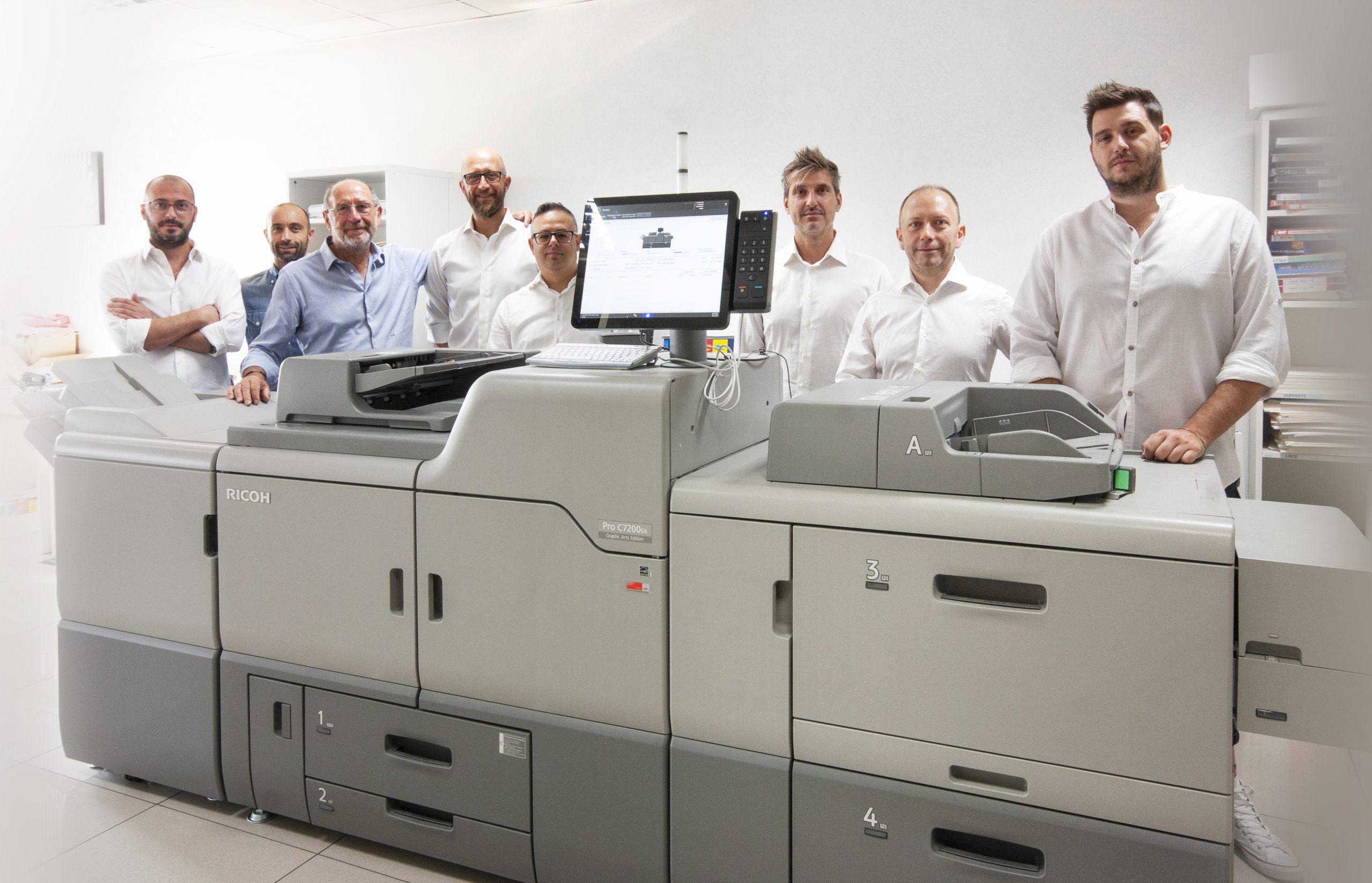 Grafiche Tiozzo sceglie Ricoh Pro C7200X - Top Trade