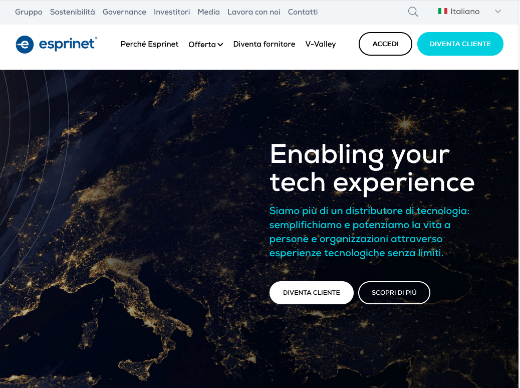 È online il nuovo sito www.esprinet.com - Top Trade