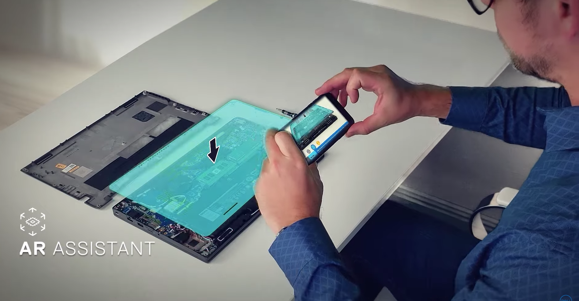 I pc e i server Dell si riparano con la App AR Assistant - Top Trade