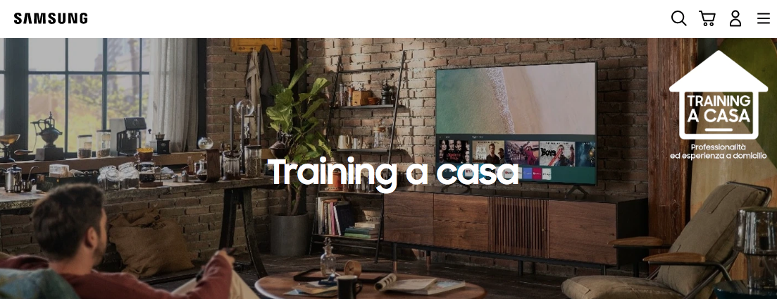 Per i TV Samsung nasce il servizio “Training a casa” - Top Trade