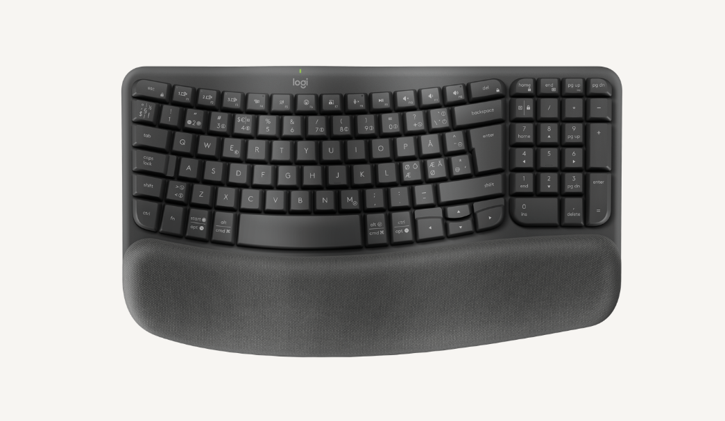 Tastiera ergonomica Wave Keys: nuovo benessere da Logitech - Top Trade