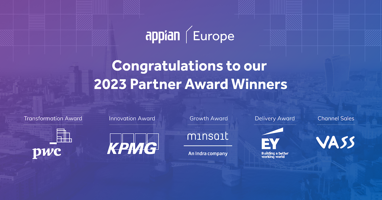 International Partner Award 2023: Appian annuncia i vincitori - Top Trade