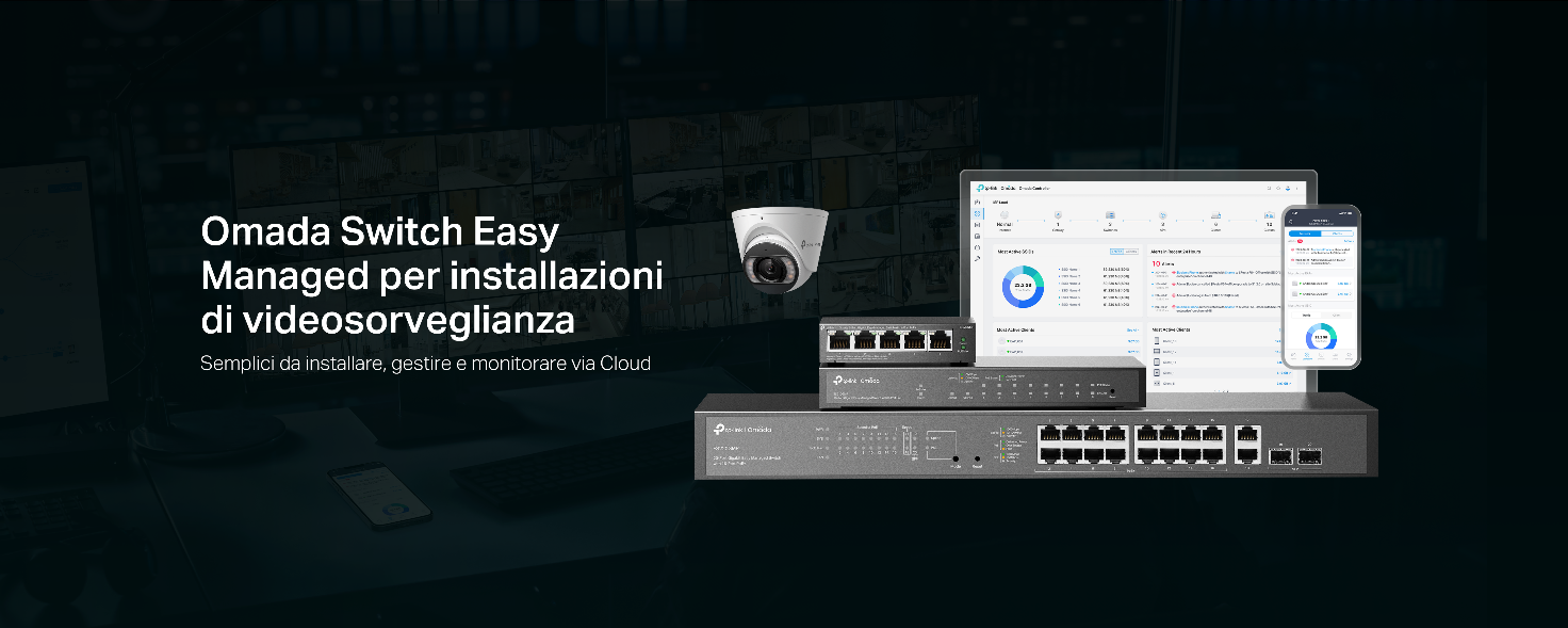 Omada Switch Easy Managed: i nuovi switch versatili di TP-Link - Top Trade